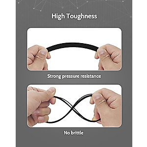 DURAMIC 3D PLA+ Filament 1.75mm 1Kg Black, PLA Plus 3D Printer Filament 1Kg Spool(2.2lbs) PLA Pro Tougher and Stronger, Dimensional Accuracy Probability +/- 0.02mm