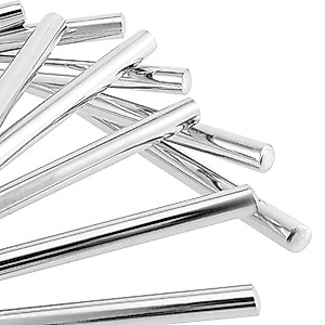 MUKCHAP 6 Pack Musical Triangle Instrument Set, 4, 5, 6, 7, 8, 9 Inch Musical Triangle with Striker, Musical Steel Triangle Percussion Instrument for Rhythm Education and Ornament