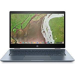 HP Chromebook x360 14-14" FHD Touch - Core i3-8130u - 8GB - 64GB eMMC - White and Blue