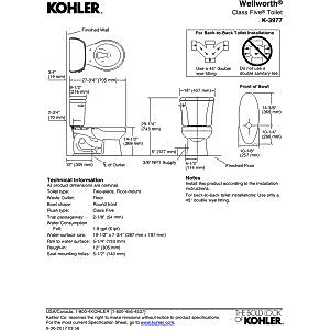Kohler 3977-0 Bathroom-Hardware, White