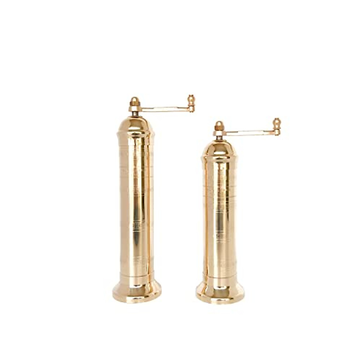The Original European Pepper Mill 8'' Brass Pepper Mill