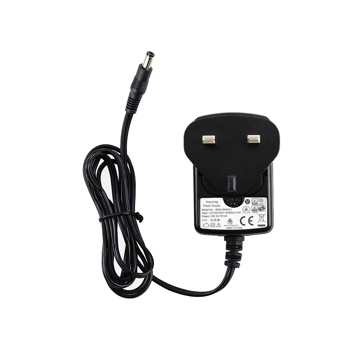 Waveshare Power Supply Applicable for Jetson Nano 5V/4A OD 5.5mm ID 2.1mm (US Adapter only)