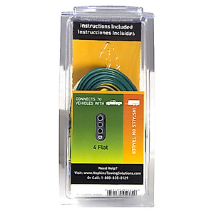 Hopkins 48125 4-Wire Flat Trailer End Kit - 48" Wires