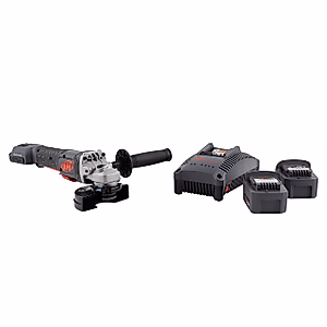 Ingersoll Rand G5351-K22-20V Cordless Angle Grinder and Cut-off Tool, 2 Battery Kit, 8000 RPM, 1HP, 4.5" Wheel