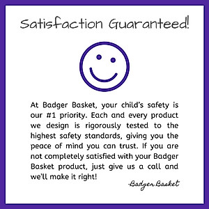 Badger Basket Modern Baby Changing Table with Laundry Hamper, 3 Storage Drawers, and Pad - Cool Gray