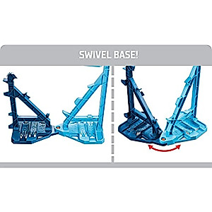 Hot Wheels Track Set and 1:64 Scale Toy Car, Track and Loop Building Kit with Adjustable Set-Ups and Jump, Infinity Loop Kit