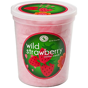 Berry Burst Cotton Candy Gift Set of 3 Blue Raspberry, Blueberry Jam, Wild Strawberry - Unique ideas for Holidays, Birthdays, Gag Gifts, Party Favors