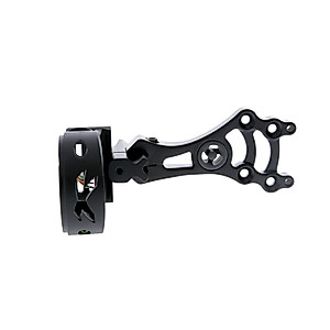 TRUGLO Storm Ultra-Lightweight Compact Bow Sight, 3-Pin , Black