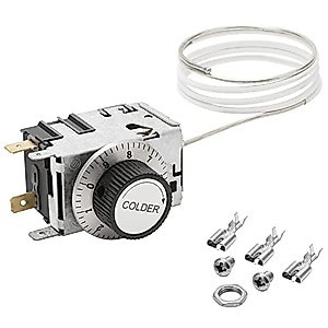 Temperature Control Kit 077B6856, Compatible with TRUE Refrigerators OEM GDM-05, GDM-06, GEM-05, TBB-1, TBB-4, TDD-1, TPP-60, TSSU-60, TSSU-48, TSSU-72, TUC-27, TUC-36, TUC-44, HTCR-01