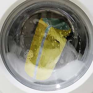 BCCSNNM Shoe Washing Machine Bag,Laundry Shoe Bag Shoe Wash Bag Reusable Shoe Bags for Washing Machine(2 pcs Yellow)