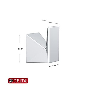 Delta 74335 Trillian Robe Hook, Polished Chrome