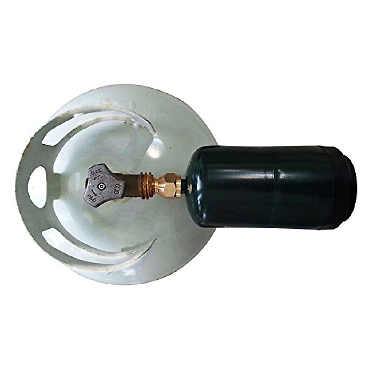 Onlyfire Universal Propane Tank Refill Adapter- Solid Brass Regulator Valve Accessory for all 1 LB Tank Small Cylinders