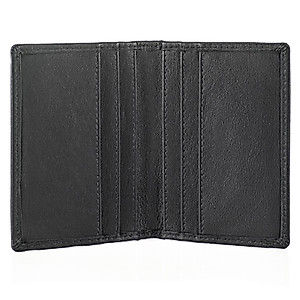 RFID Slim Bifold Wallet Card Holder - Minimalist Front Pocket Wallet for Men