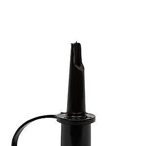 Shop-Vac 9196000 Inflator Nozzle, Fits 1-1/4 inch and 2-1/2 inch Diameter Hoses, Plastic Construction, Black in Color, (1-Pack)