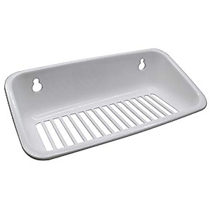 EIKS Storage Basket Organizer Shelf with Suction Cup for Bedroom Office Laundry Room