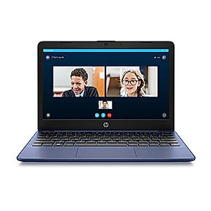 HP Stream 11.6-inch HD Laptop, Intel Celeron N4000, 4 GB RAM, 32 GB eMMC, Windows 10 Home in S Mode with Office 365 Personal for 1 Year (11-ak0010nr, Royal Blue)