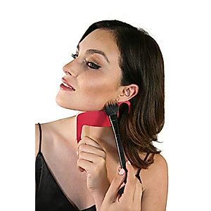 Contour Stencil by Revo - Makeup Kit Brushes Set - Eyebrow Pencil Tint Shaper- Nose Contour Palette Kit Organizer Tool - Contouring Cheeks & Nose - Use w/Foundation Beauty Sponge Bronzer Blush Powder