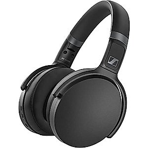 Sennheiser HD 450SE Bluetooth 5.0 Wireless Headphone with Alexa Built-in - Active Noise Cancellation, 30-Hour Battery Life, USB-C Fast Charging, Foldable - Black