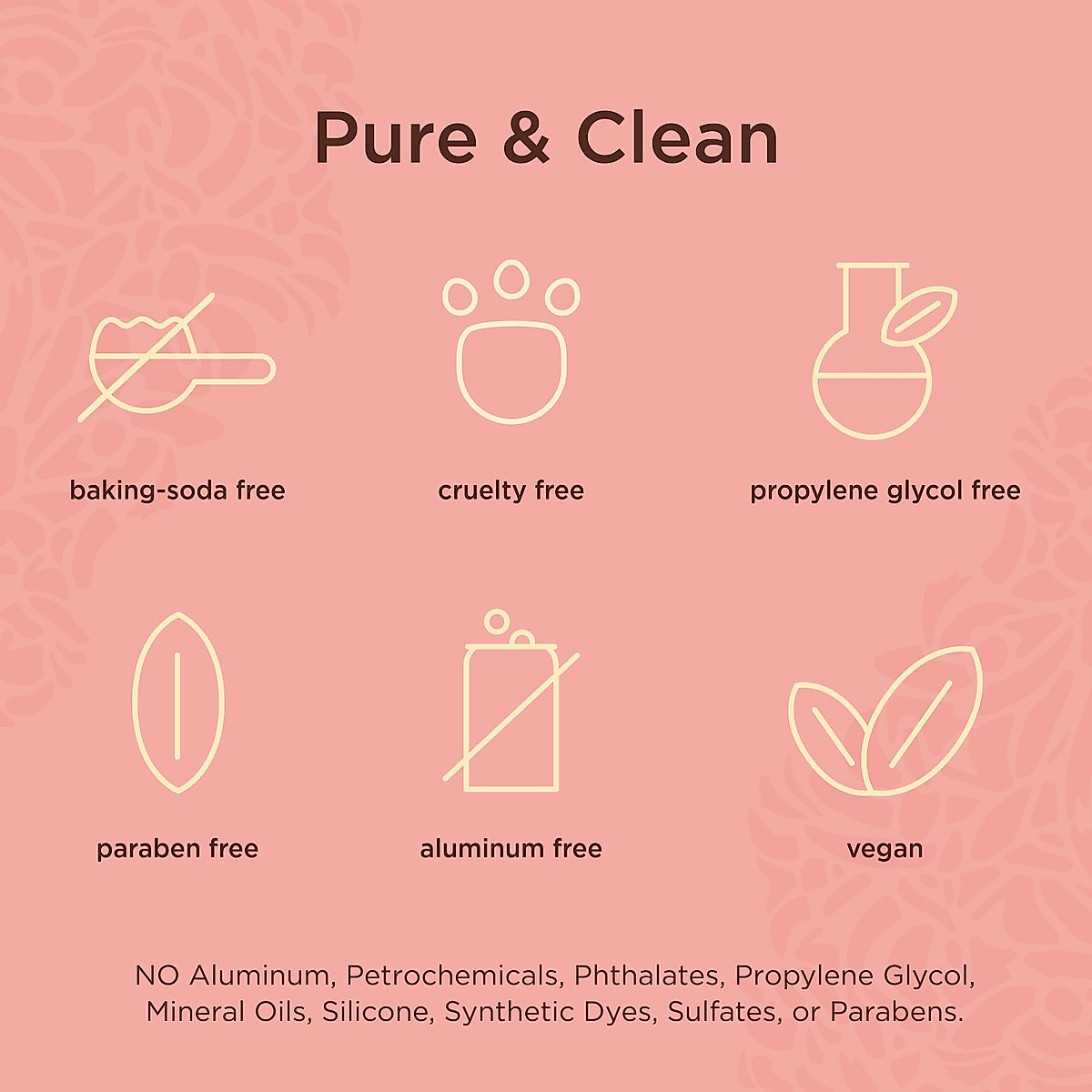 Lavanila Pure Vanilla Natural Aluminum Free Deodorant 2-Pack - The Healthy Deodorant for Men and Women, Solid Stick (2 Ounce Each), Vegan