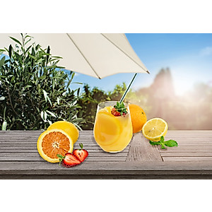 Prepara Clarity Classic Tritan Wine Glass 4 Pack, 19.5 Ounce, Clear