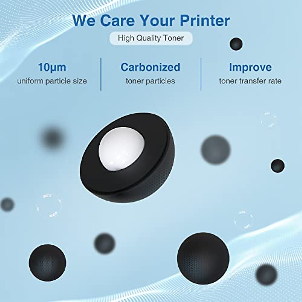 TOKYOINK TN760 Compatible Toner Cartridge Replacement for Brother TN760 TN-760 TN730 TN-730 for MFC-L2710DW MFC-L2750DW HL-L2370DW HL-L2395DW DCP-L2550DW HL-L2350DW Printer Toner Cartridges(2 Pack)