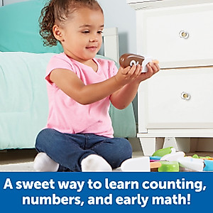 Learning Resources Smart Snacks Number Pops - 20 Pieces, Ages 2+,Toddler Number Learning Toys, Preschool Math Games, Fine Motor Toys, Numbers for Kids