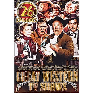 Great Western TV Shows: The Rifleman/Bat Masterson/Jim Bowie/Annie Oakley/Kit Carson/The Deputy/Sug by Lorne Greene