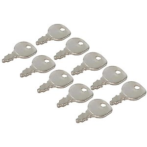 The ROP Shop (10) Ignition Switch Keys Replaces Indak 691959 Toro Zero Turn Riding Lawn Mower