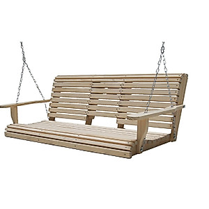 5 Ft Cypress Flip Cup Holder Swing