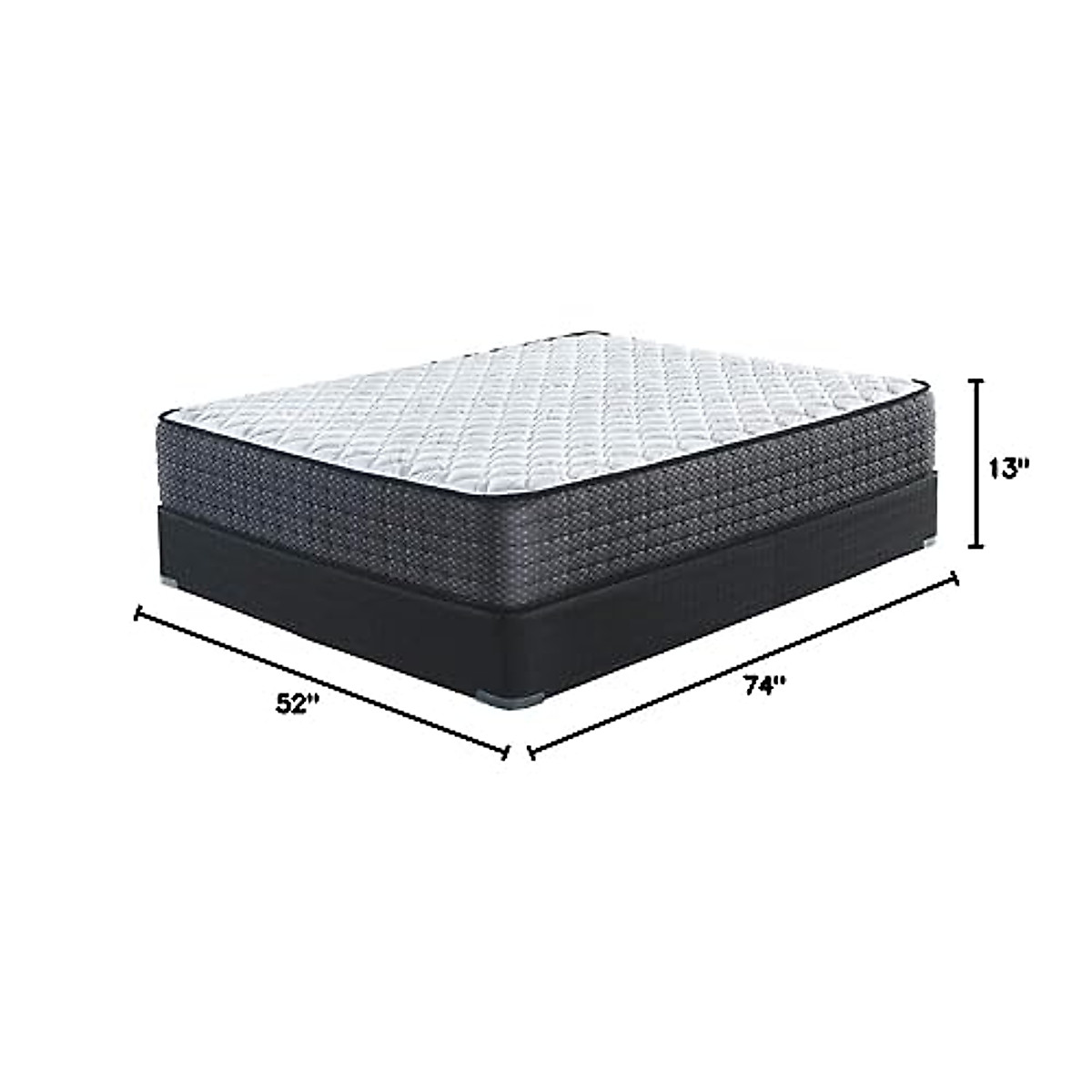 Signature Design by Ashley Full Size Limited Edition 11 inch Firm Hybrid Mattress with Lumbar Support Gel Memory Foam