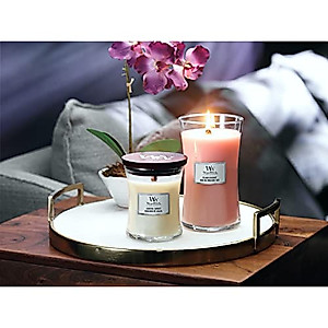 WoodWick Large Hourglass Candle, Coastal Sunset, 21.5 oz