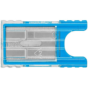 MARTOR No. 92043 Industrial Blade Replacement Blades Cutter Knife Safety Knife 18.5 mm Sharp in Dispenser 4-Way Use