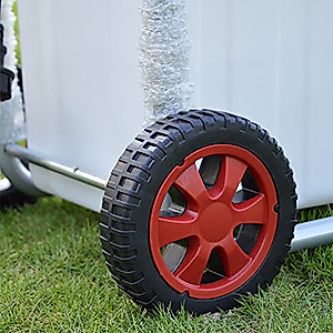 UEIDIHI Garden Shredder, 2500W Electric Wood Leaf Branch Chipper Shredder Mulcher with 45mm Cutting Width,50 Litre Collection Box,Portable Wheels