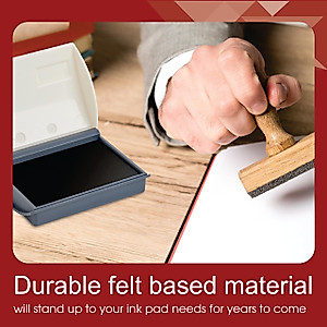 Shiny SHI-40169 Small Rubber Stamp Pad, 2 3/4" x 4 3/8", Green Ink