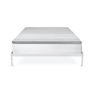 Leesa Mattress Topper with Cooling Foam and Washable Cover, Queen Size / 30-Night Trial