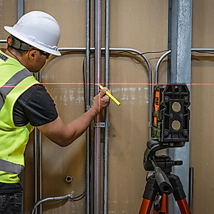 Klein Tools 93LCLS Laser Level, Self Leveling, Cross Line Level with Plumb Spot and Magnetic Mounting Clamp