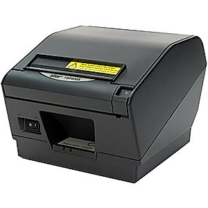 Star Micronics Ultra High Speed TSP847IIL Ethernet (LAN) Thermal Receipt Printer with Auto-Cutter/Tear Bar - Gray