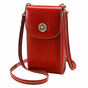 Bausweety Crossbody Bag for Women Crossbody phone Purse with Credit Card Slots