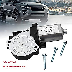 676061 RV Step Motor Replacement Kit Compatible with Kwikee, Wonvon 214-1001 RV Stair Entry Step Motor Replacement for Lippert 1101428 Motor Replacement Kit, Includes 3 Screws, One Year Warranty