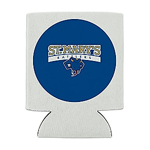 St. Mary's University Primary Logo Can Cooler - Drink Sleeve Hugger Collapsible Insulator - Beverage Insulated Holder