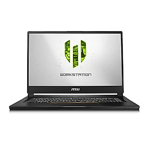 MSI WS65 9TL-686 15.6" FHD Thin and Light Mobile Workstation Intel Core i7-9750H Quadro RTX 4000 32GB 512G NVMe SSD Win10 Pro TPM2.0 TB3 Fingerprint