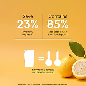 NATURELAB. TOKYO Perfect Smooth Shampoo: Eco-Friendly Refill Pouch: Weightless Frizz Control for Smoother, Healthier Hair and Scalp I 22.9 FL OZ / 680ml