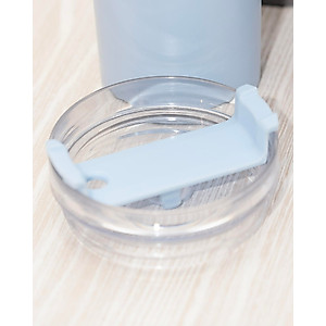 Sipsleek 40oz Insulated Stainless Steel Tumbler with 2 Lids (1 leak/Sill Proof)| 2 Straws | & Straw cleaner - Ideal for Hot & Cold Drinks, Coffee, Water, Tea - Portable, Durable Travel Mug