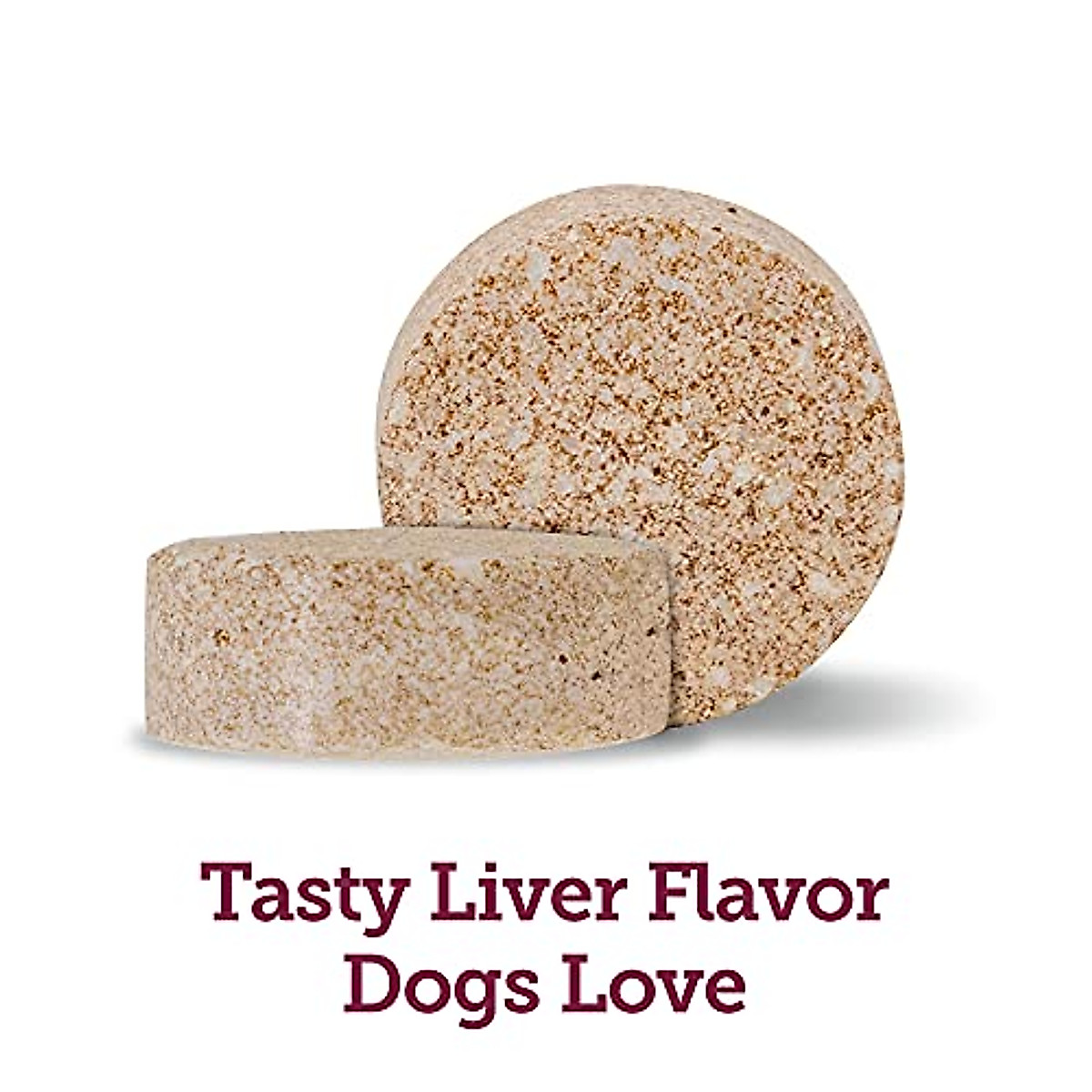 Vetality Canine Aspirin for Dogs | Fast Pain Relief | Large Dogs | Liver Flavor | 120 Chewable Tablets