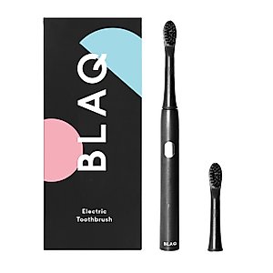 BLAQ Electric Toothbrush for Adults and Kids - Rechargeable Sonic Toothbrush with a Replacement Head - Long Lasting Battery Electronic Toothbrush - Lightweight IPX7 Waterproof Toothbrush Electric