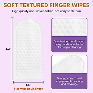 Pjordo Dog Ear Cleaner Kit - Dog Ear Finger Wipes and Ear Cleaner Solution for Dogs and Cats, Gently Remove Ear Wax & Debris, Soothe Ear Itching, Deodorize, Pet Ear Wash with Aloe Vera & Witch Hazel