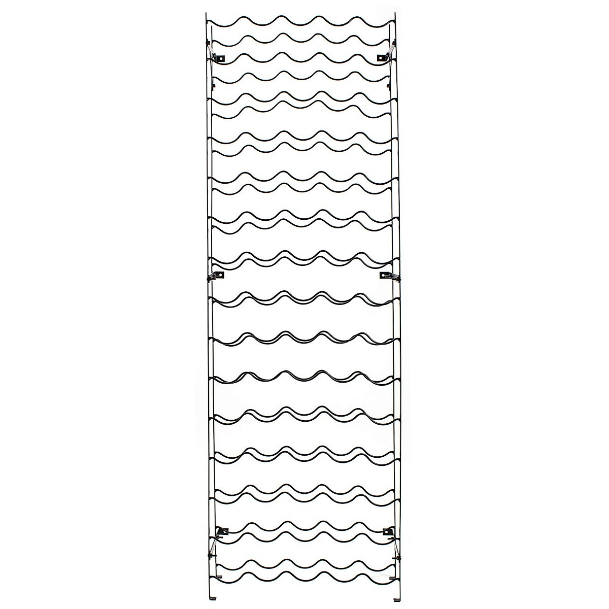 Sorbus Wine Rack Free Standing Floor Stand - Racks Hold 75 Bottles of Your Favorite Wine - Large Capacity Elegant Wine Storage for Any Bar, Wine Cellar, Kitchen, Dining Room, etc (75 Bottles)