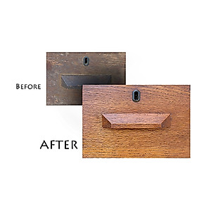 Howard Feed N Wax Wood Polish and Conditioner, and Howard Orange Oil Wood Polish, Wood Furniture Cleaner and Teak Wood Cleaner