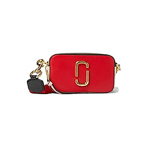 Marc Jacobs Snapshot Color-Blocked Crossbody True Red Multi One Size