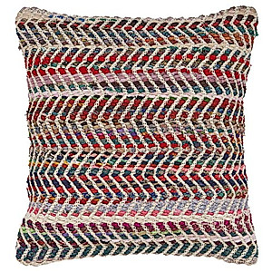 LR Home Chevron Mutli Throw Pillow 18" x 18" Multi